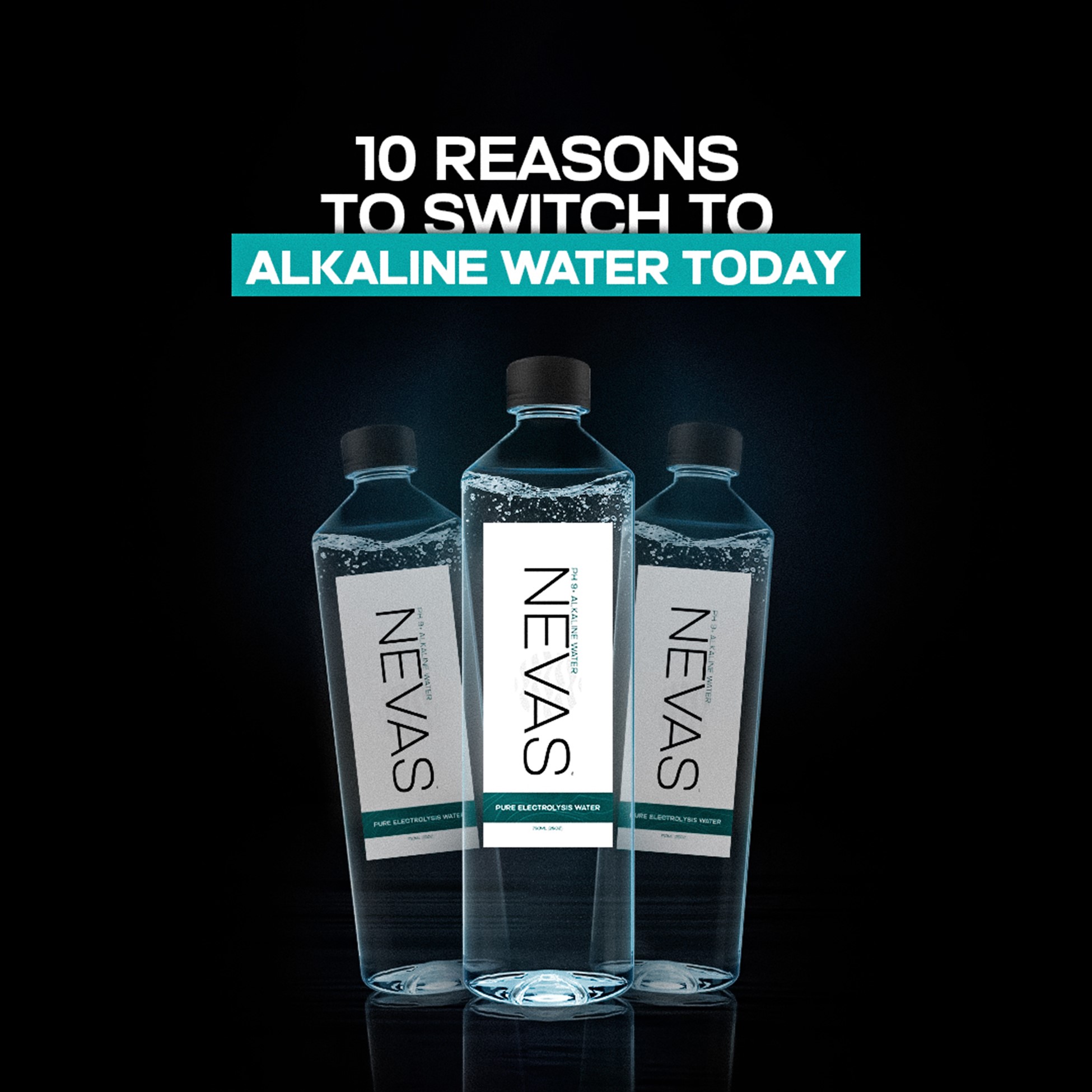 10 Reasons to Switch to Alkaline Water | Nevas Water